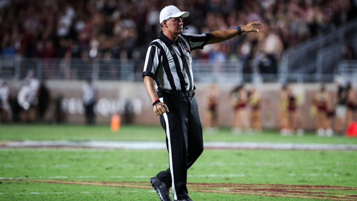 Here's The Play That Led To One College Football Ref Quitting | OutKick