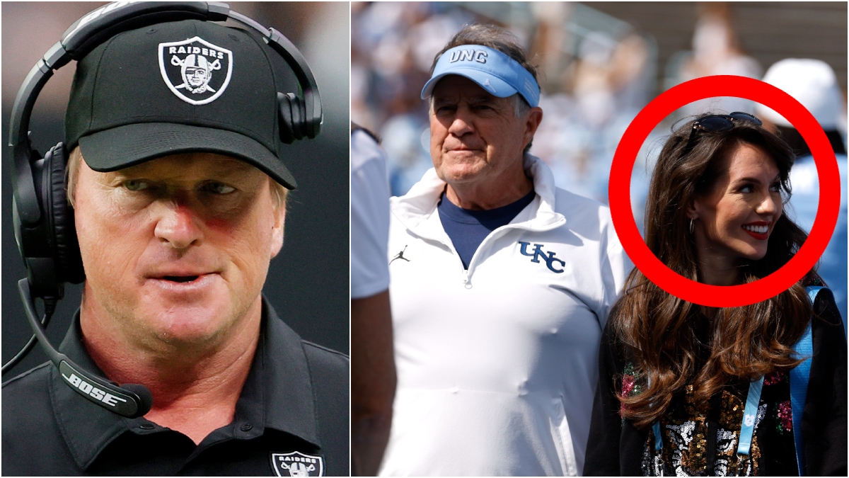 Jon Gruden Blasts Bizarre Behavior From Bill Belichick And Jordon ...