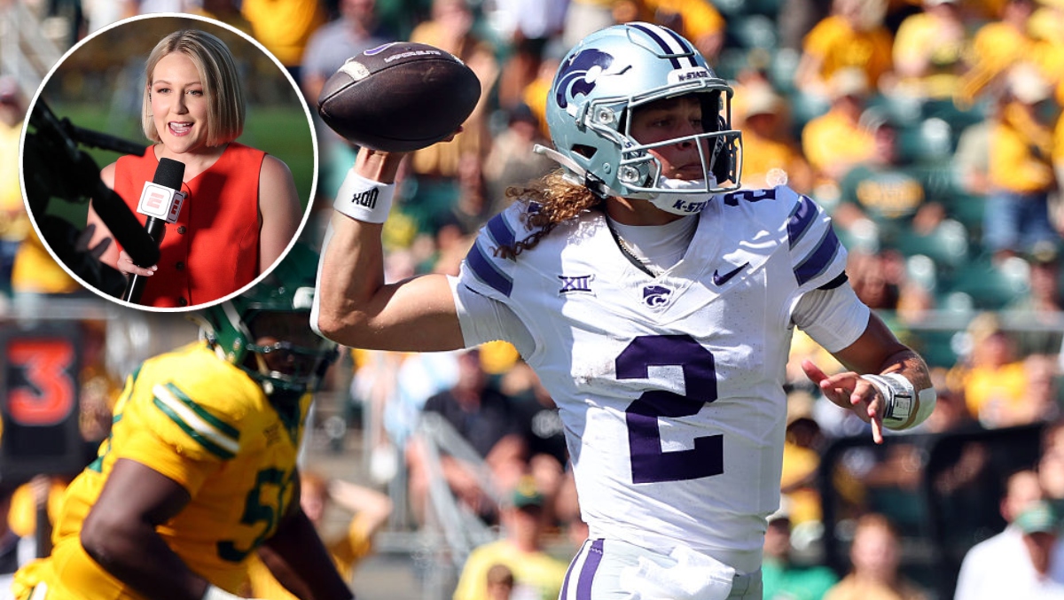 ESPN's Tori Petry Gets Run Over On Sidelines; Hops Back Up Like A Champ ...