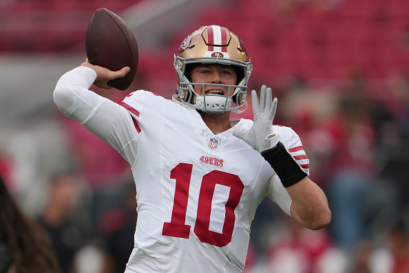 Niners QB Channels Batman Villain With Two-Face Suit Before Rams Game ...