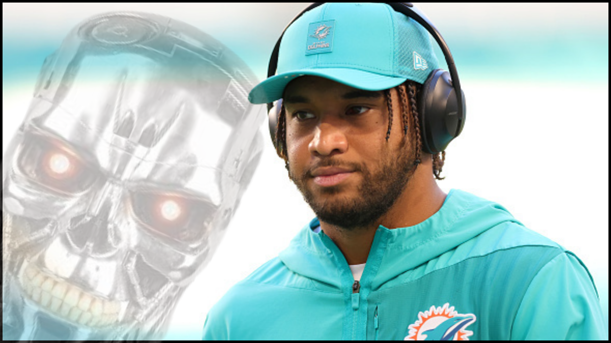 Tua Tagovailoa Looks Like The 'Terminator' With Nasty Eye Injury During ...