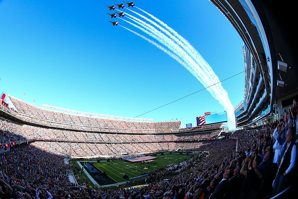 NFL Continues Salute To Service Amid War Department Government Shutdown ...