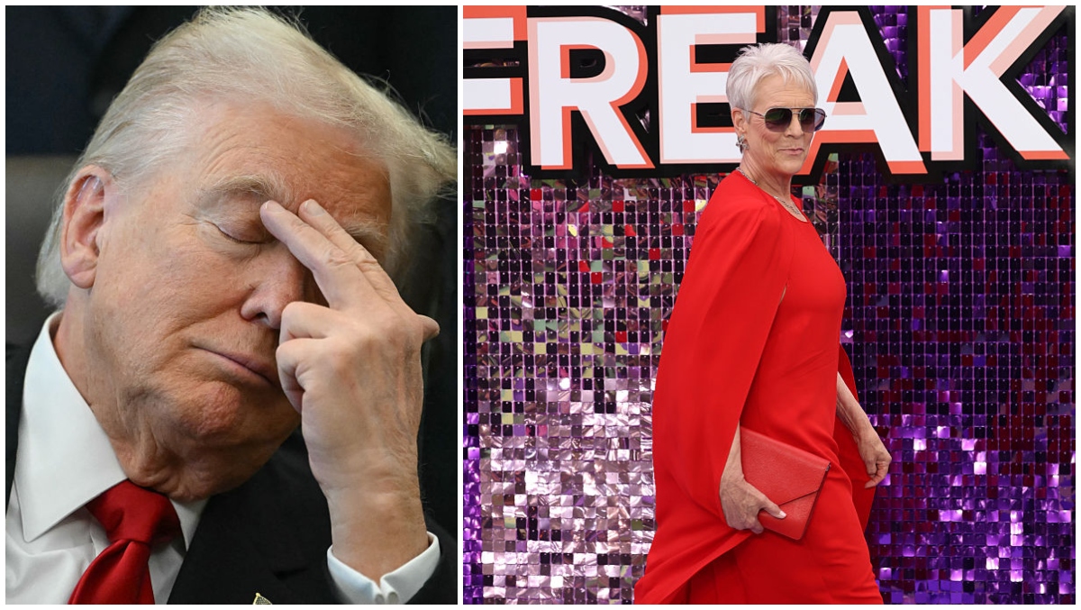 Jamie Lee Curtis Literally Cries About Donald Trump | OutKick