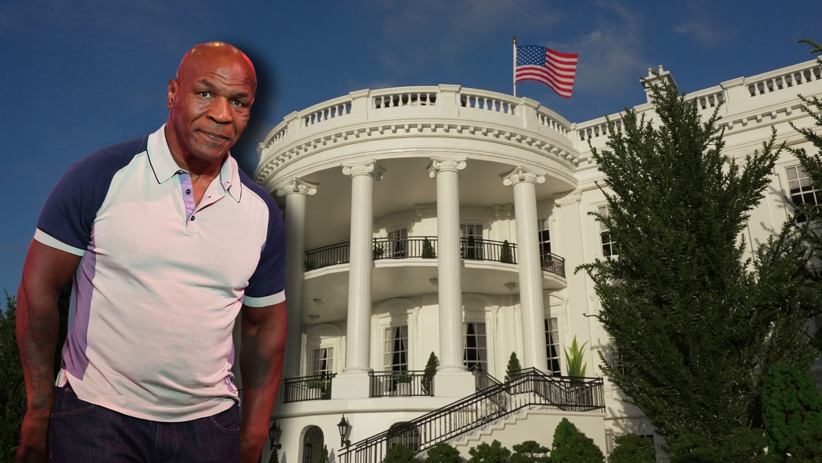 Iron Mike Goes To Washington: Mike Tyson Shows Up At Trump White House ...