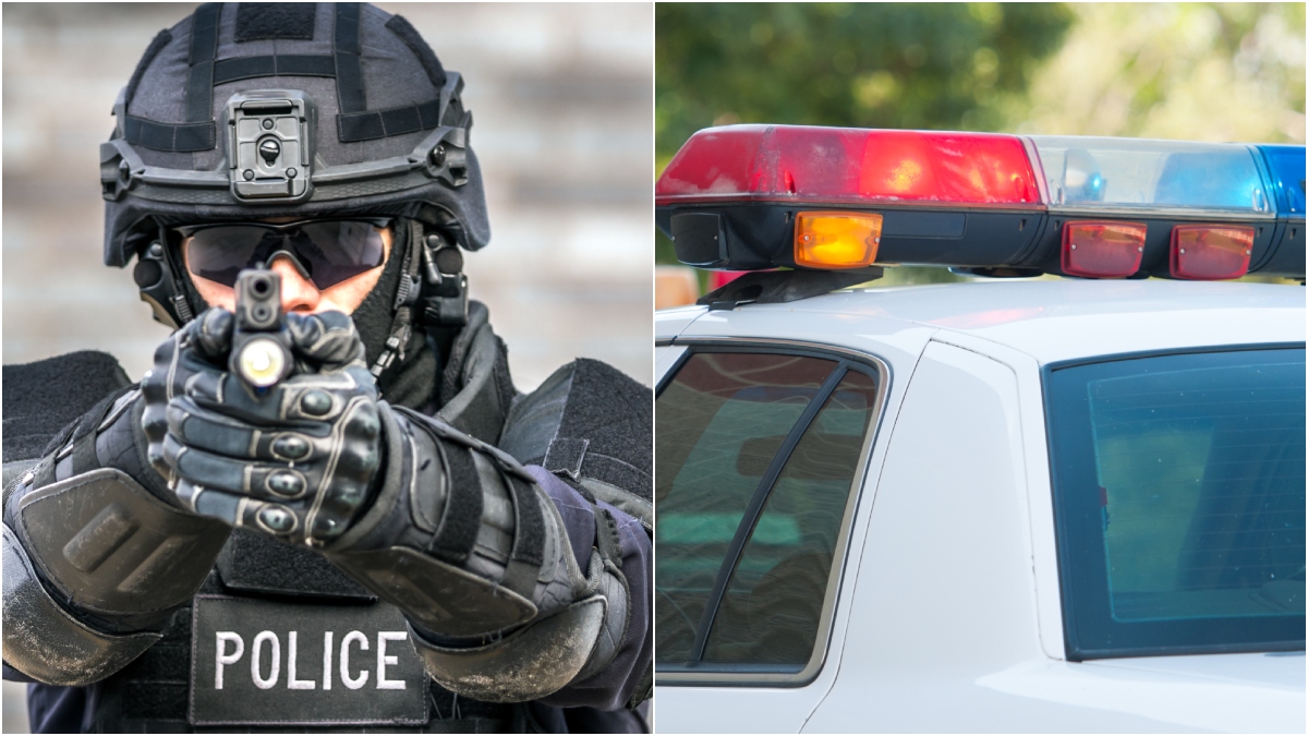 Insane Body Camera Footage Shows Man Stealing Police Car | OutKick