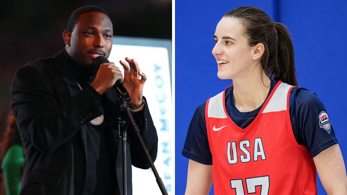 LeSean McCoy Says Caitlin Clark Is More Influential Than Serena ...
