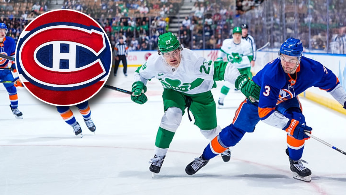 The One Canadiens Fan At Leafs-Islanders Game Gets Clobbered By Puck ...